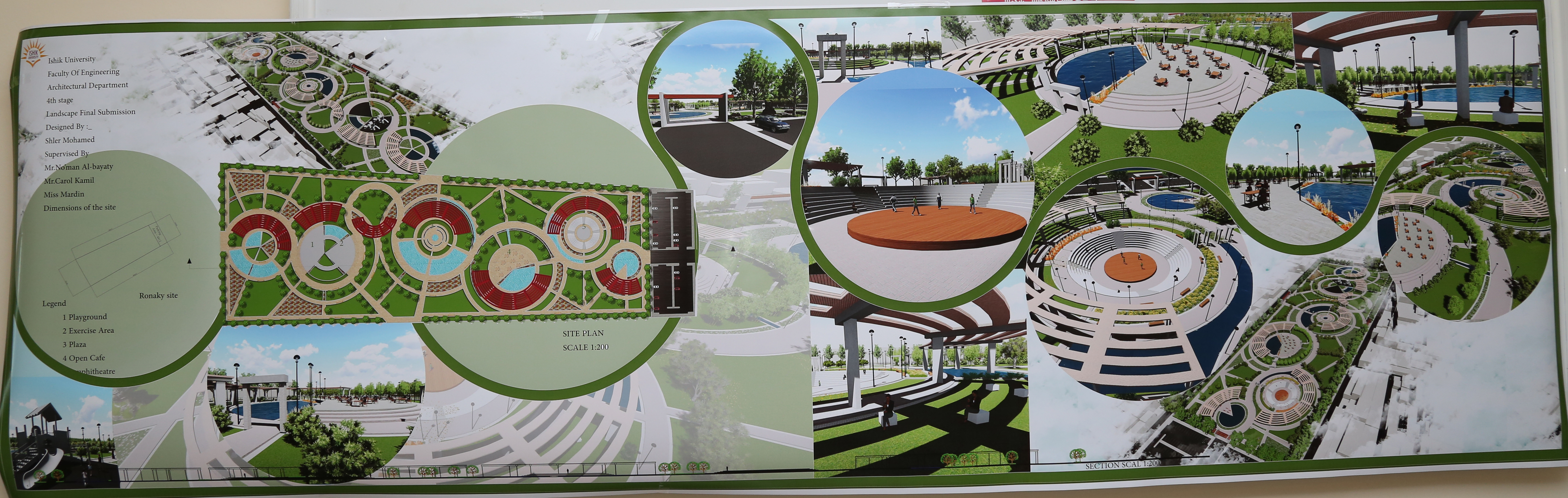 Landscape Design - 4th Stage (Final Submission) | Architecture Department