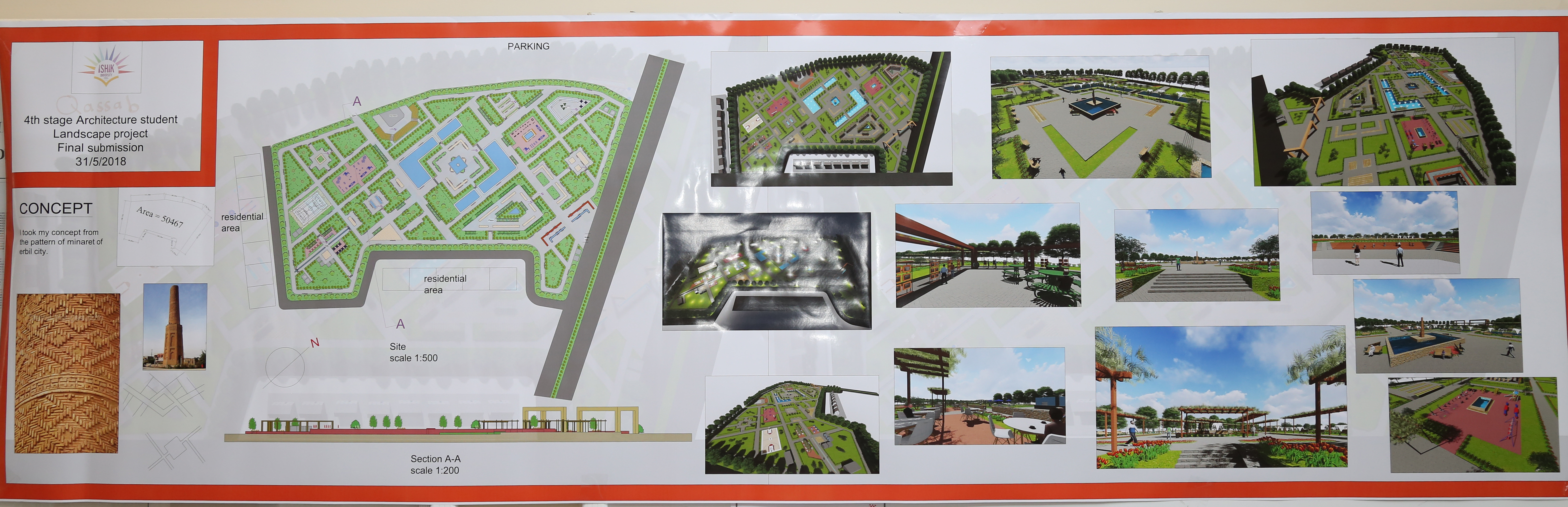 Landscape Design - 4th Stage (Final Submission) | Architecture Department