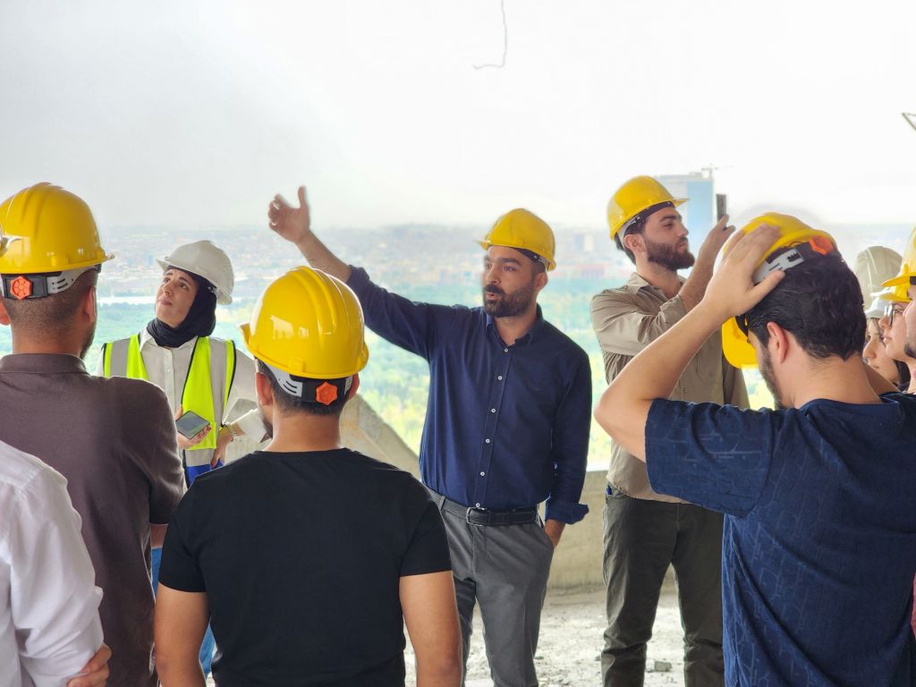Site Visit to Tulip Towers 2024 - Civil Department