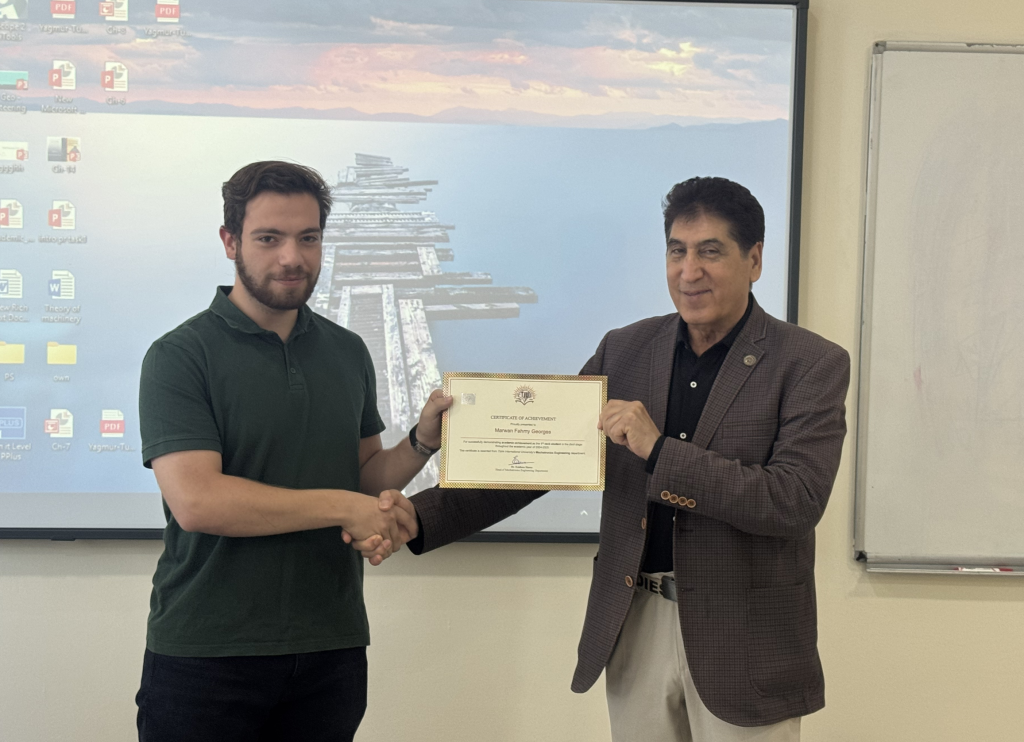 Welcome Back Ceremony for the Academic Year 2025-2026 - Mechatronics ...